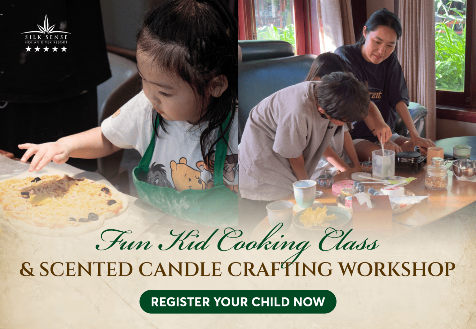 Sign up now for fun Pizza-making, Vietnamese spring roll & Candle ...